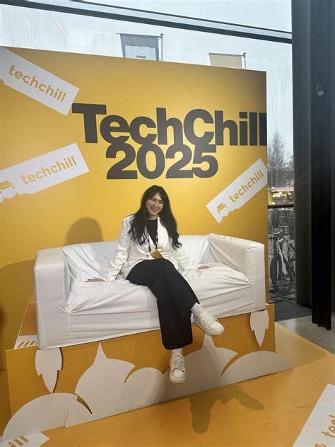 Techchill2025 Techchill Techconference Networking Riga Mariia Bolhar