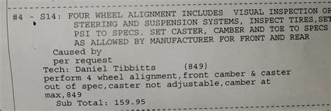 Alignment Not Possible Cadillac Owners Forum