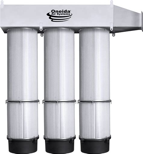 Industrial 3x Hanging Filter Plenum Assembly Dust Collectors System