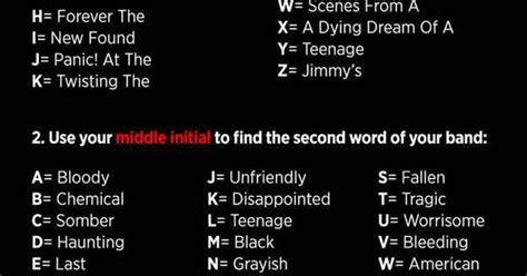 Newest 25 Emo Name Generator