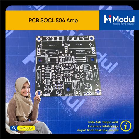pcb socl 504 amp himodul