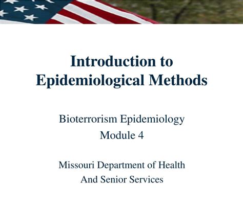Ppt Introduction To Epidemiological Methods Powerpoint Presentation