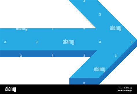Arrow Figure Showing Way Direction Symbol Vector Directional Pointer Orientation Signpost Or