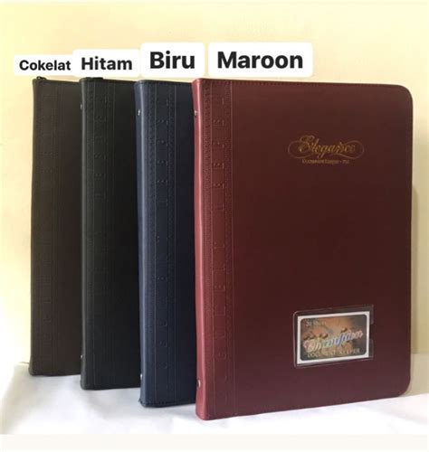 Dokumen Keeper Elegance Resleting Isi 40 F4 Document Keeper Map Ijasah Map Kertas Lazada
