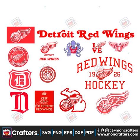 Red Wings Logo Evolution