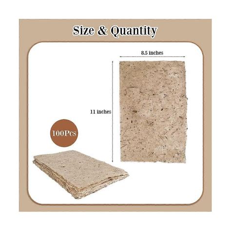 Handmade Paper Sheets 100pcs Vintage Craft Paper Sheets For Calligraphy Drawing Writing Art