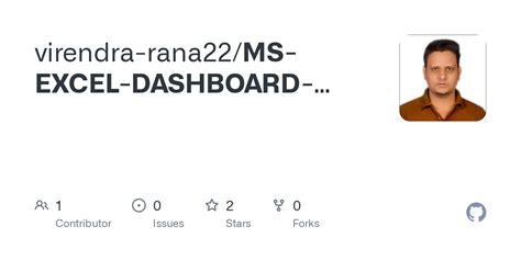 github virendra rana22 ms excel dashboard projects