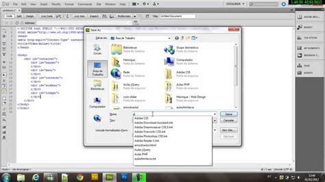 Aula 01 Criando Site Usando Html And Css Estruturando O Site Youtube