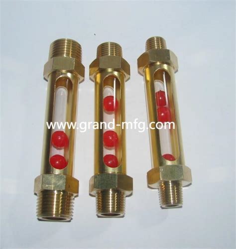 Male Thread And Female Thread Brass Tube Flow Indicator Grandmfg