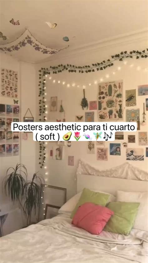 Posters Aesthetic Para Ti Cuarto Soft 🥑🌷🍬🧚🏼🎶 Cómo Decorar Tu Cuarto Como Decorar