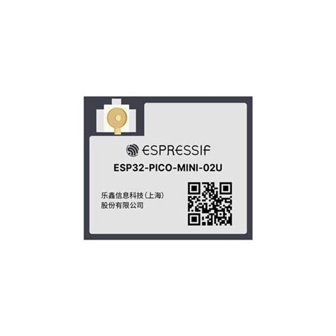 Esp32 Pico Mini 02u N8r2 Espressif Systems Rfif And Rfid Digikey