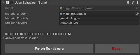 Mochie Standard Shader Toggle Arealit Realmlists Small And Simple Things Booth