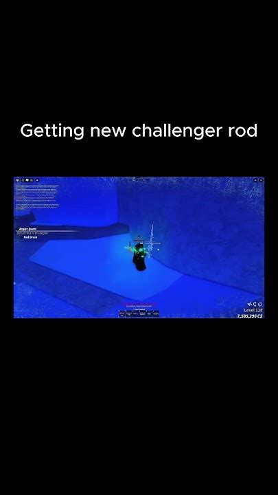 Getting New Challenger Rod In Fisch Roblox Youtube