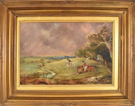 British School 19th Century 19th Century British School Oil On