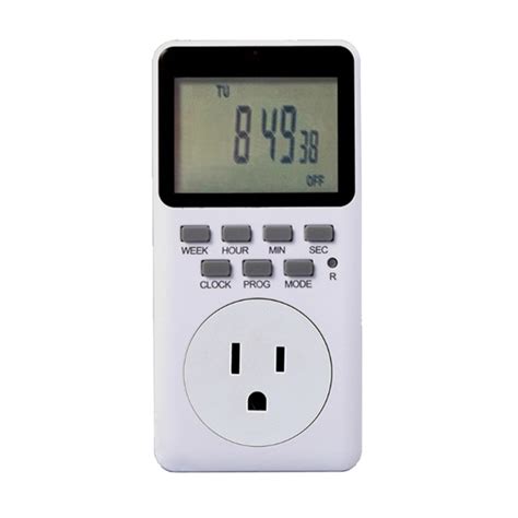 Bakeey Eu Plug Outlet Electric Digital Socket Timer Plug 220v Time Control Countdown Socket