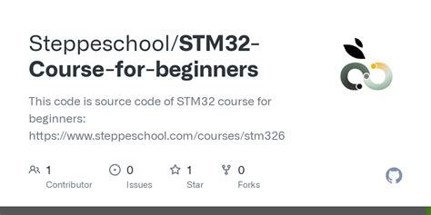 GitHub Steppeschool STM32 Course For Beginners This Code Is Source