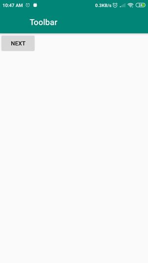 Android Status Bar Overlay Toolbar After Repacing A Fragment Stack