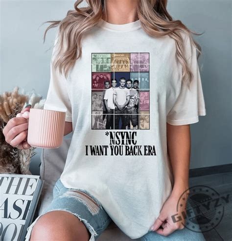 Nsync The Eras Tour Shirt Nsync Tshirt Vintage Nsync No Strings Attached Black Sweatshirt Nsync