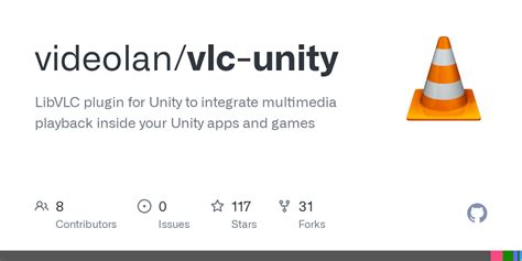 GitHub Videolan Vlc Unity LibVLC Plugin For Unity To Integrate