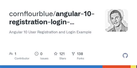 Github Cornflourblueangular 10 Registration Login Example Angular