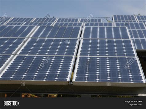 Solar Power Array Image Photo Free Trial Bigstock