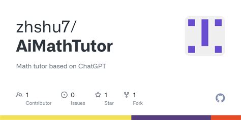 GitHub Zhshu7 AiMathTutor Math Tutor Based On ChatGPT