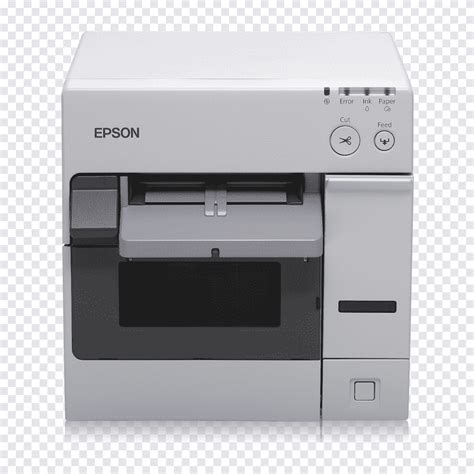 라벨 프린터 Epson Printing 프린터 잉크 전자 제품 Png Pngegg