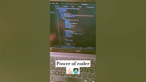 power of coder ytshorts shorts coding coder code youtube