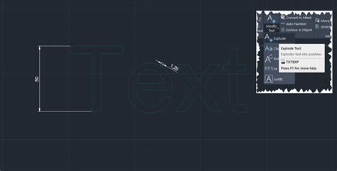 Solved Command TXTEXP Explodes Text Into Polylines Autodesk Community
