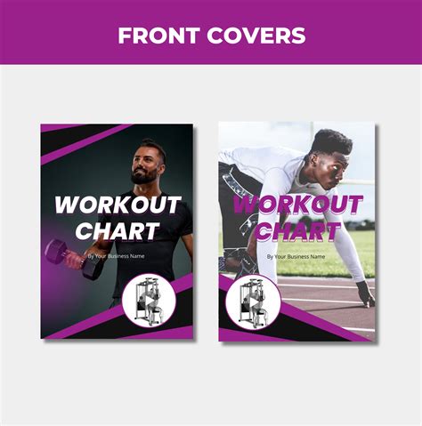 Workout Chart Male Workout Chart Exercise Chart With Exercise Videos Training Poster
