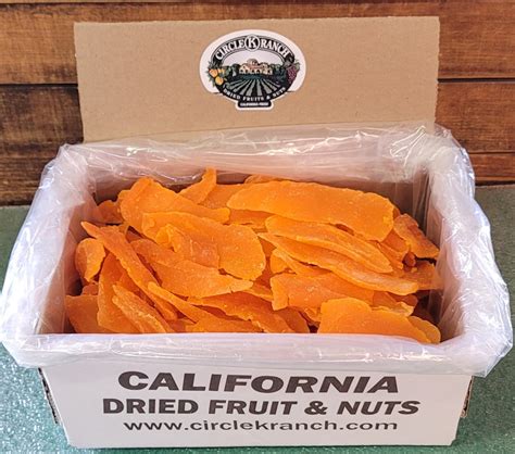 Dried Mango Bulk 5 Lb Box Circle K Ranch