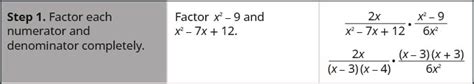 multiply and divide rational expressions intermediate algebra