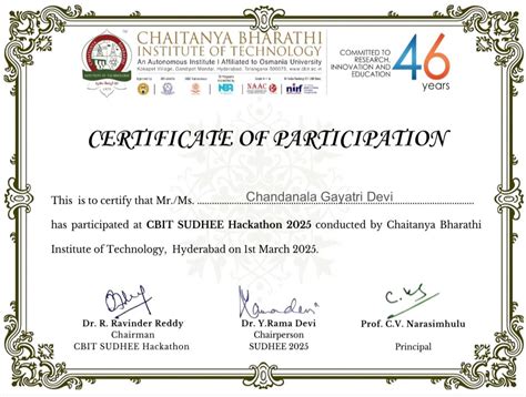 Hackathon Cbit Sudhee2k25 Techinnovation Recipesharing Teamwork