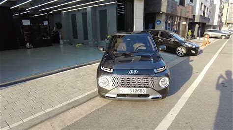 캐스퍼 신차패키지 썬팅블랙박스 설치 Youtube