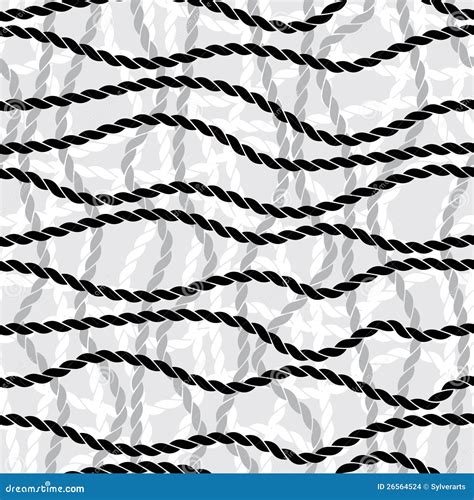 Netting Ropes Seamless Pattern Stock Vector Illustration Of Abstract Cool 26564524