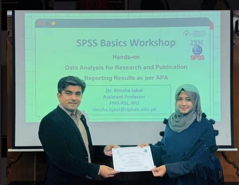 Spss Dataanalysis Continuouslearning Professionalgrowth Shajar