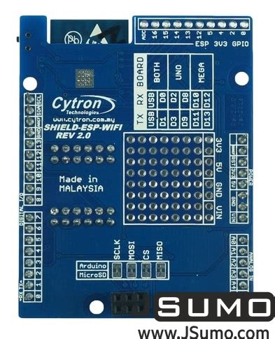 Cytron ESP WiFi Shield Arduino Shields CYTRON JSumo