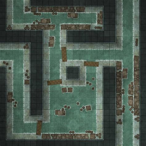 Battlemap Sewers Random Encounter Maps By RoninDude On DeviantArt