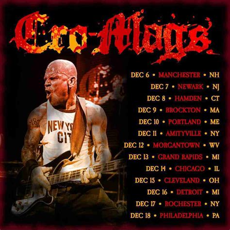 News Cro Mags Announce December Tour
