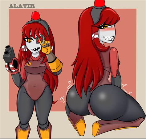 Rule 34 2d Alatir Ass Big Ass Big Butt Mimi Sentry Robot Sentry Team