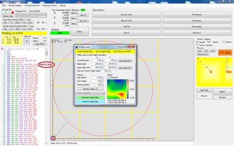 Problem With Feedrate After Applied Height Map Issue 16 Svenhb