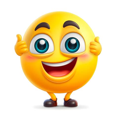 Animated Smiley Emoji Premium Ai Generated Image