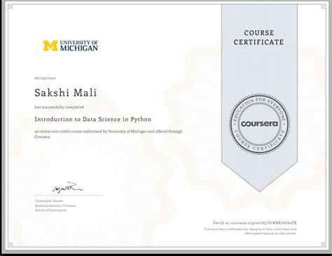 Sakshi Mali On Linkedin Datascience Python Datacleansing Numpy Pandas Coursera