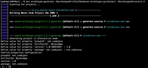download and install maven on macos