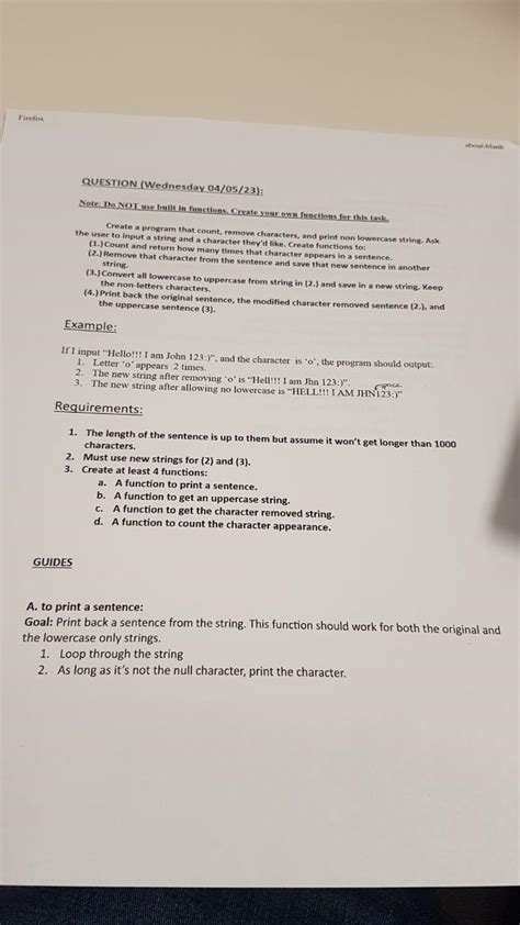 Solved QUESTION Wednesday 04 05 23 Note Do NOT Use Buill Chegg