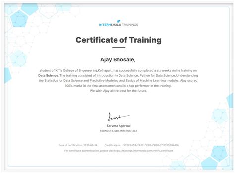 Ajay Bhosale On Linkedin Connections Datascience Statistics Dataanalysis Internshala…