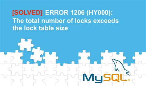 [solved] error 1206 hy000 the total number of locks exceeds the lock table size