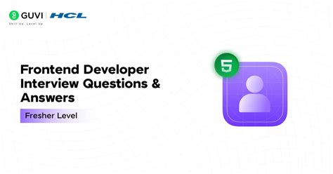 30 Best Frontend Developer Interview Questions And Answers