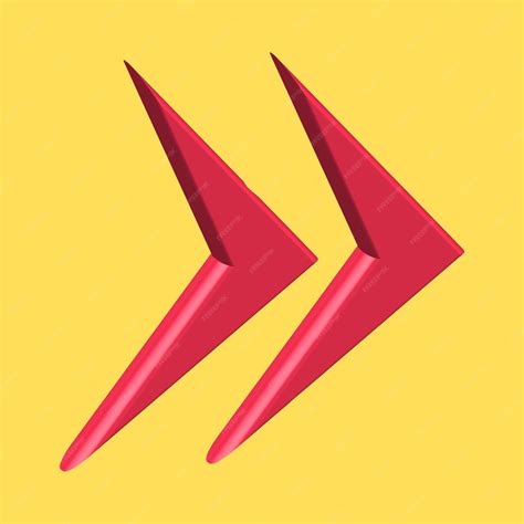 Premium Photo Red Arrow 3d Red Arrow 3d Red Arrow In Different Style