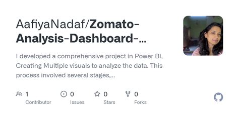Github Aafiyanadaf Zomato Analysis Dashboard Power Bi I Developed A Comprehensive Project In